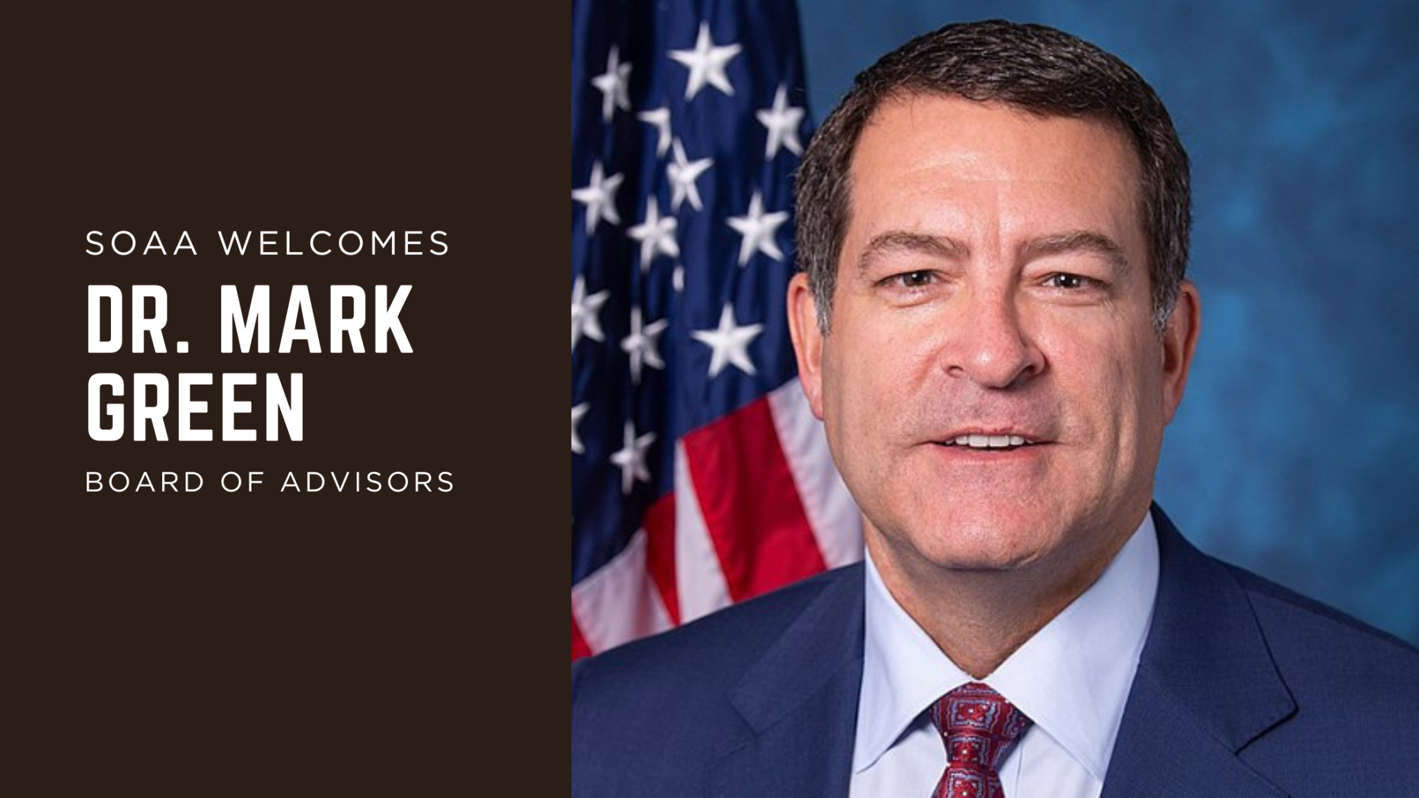 Dr. Mark Green Joins SOAA Board of Advisors - SOAA