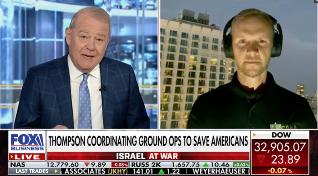 Updates from Israel: Board Member, Jeremy Thompson, on Fox Business - SOAA